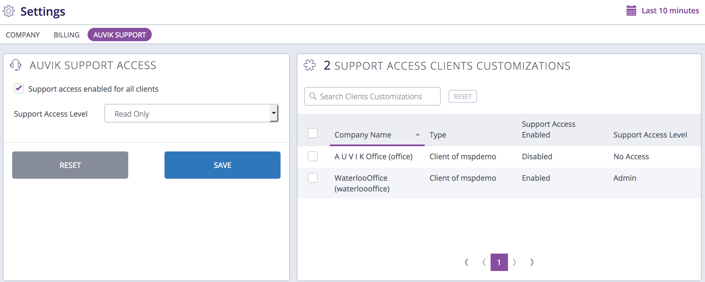 How do I give access to Auvik support from an MSP dashboard? – Auvik ...