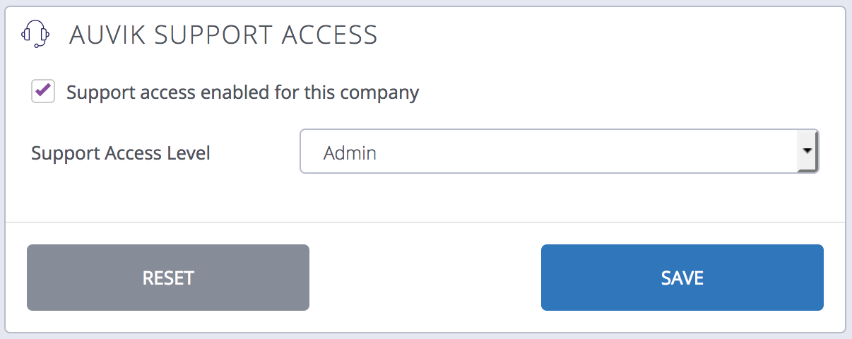 How Do I Give Access To Auvik Support From A Client Dashboard Auvik