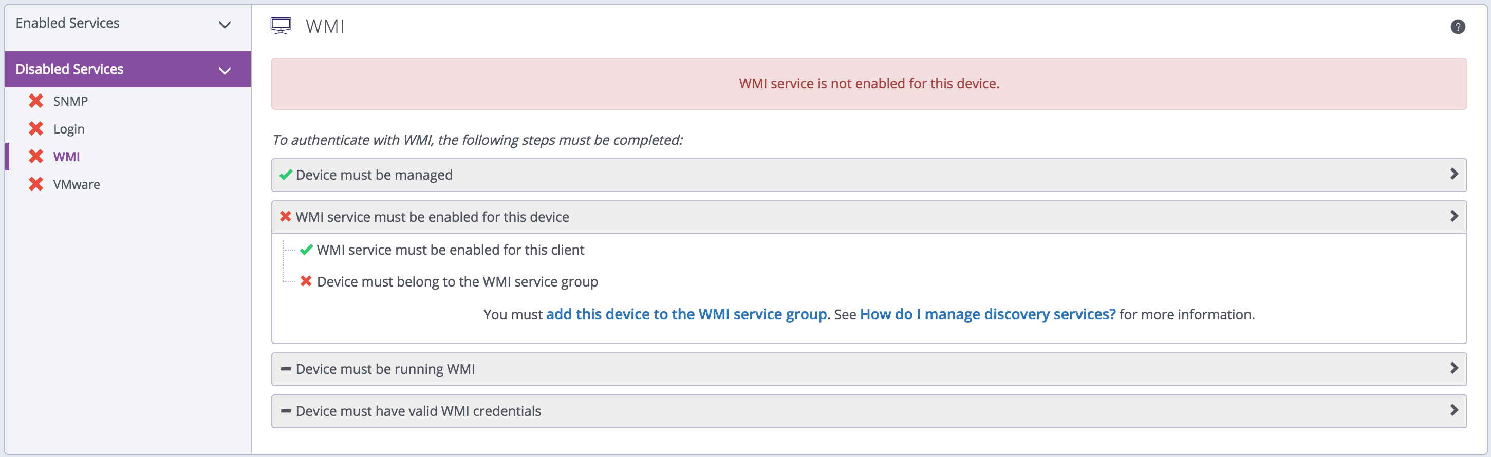 Troubleshooting Wmi Credentials Auvik Support