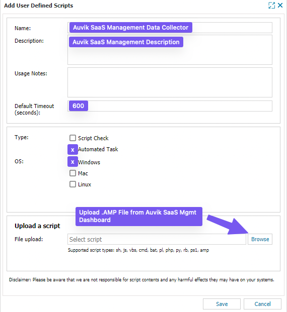Deploying Auvik SaaS Management using N-Sight RMM/N-Able – Auvik Support