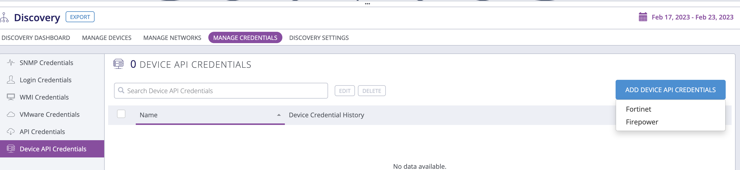 Troubleshooting Fortinet device API credentials – Auvik Support