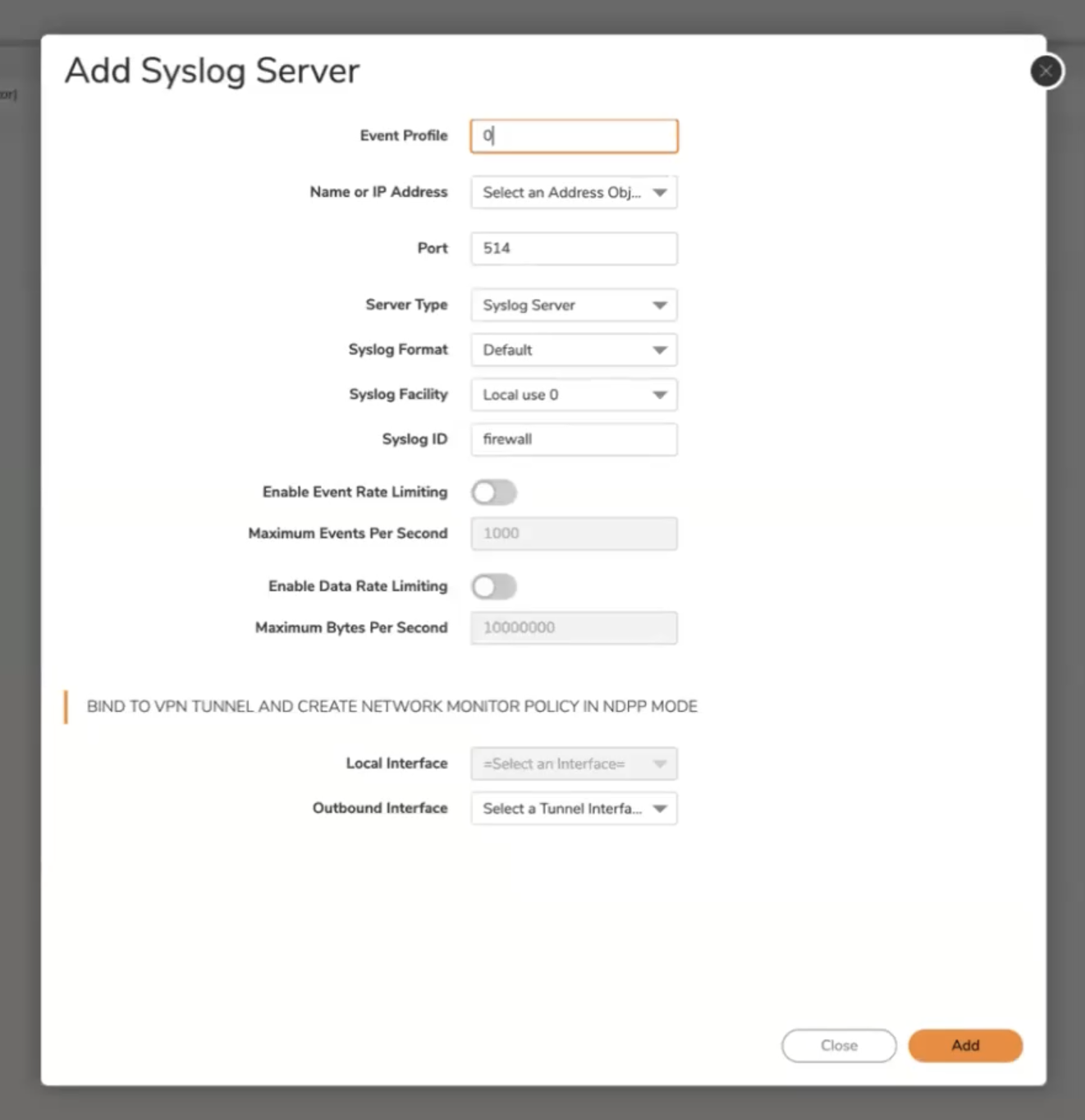 How to configure Syslog on SonicWall Gen 7 firewalls – Auvik Support