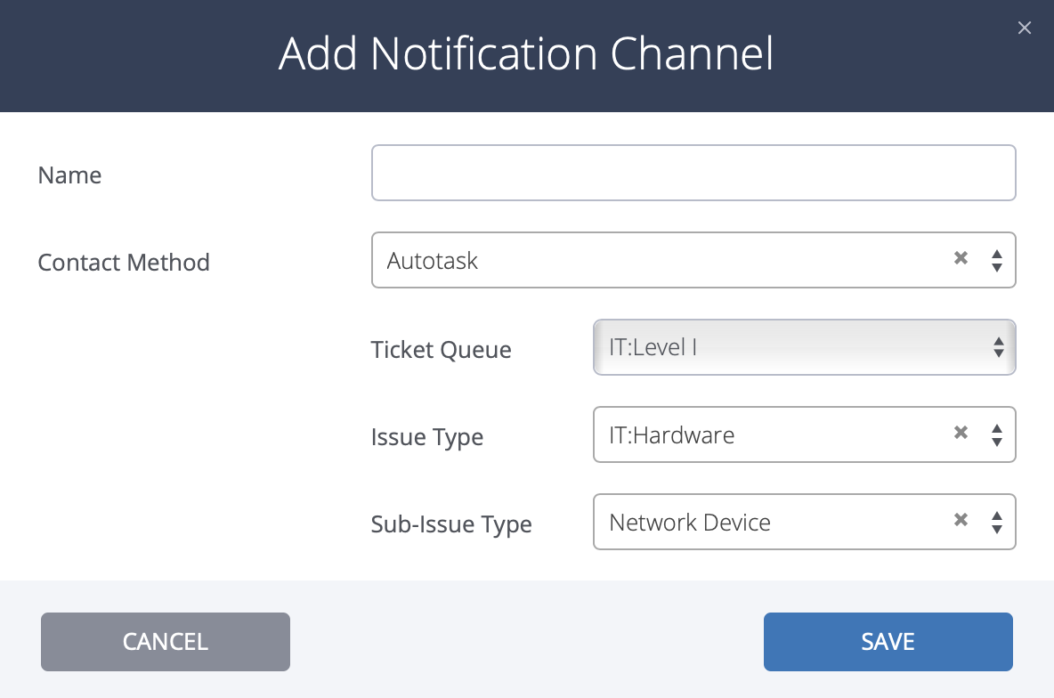 How do I add, edit, or delete notification channels? – Auvik Support