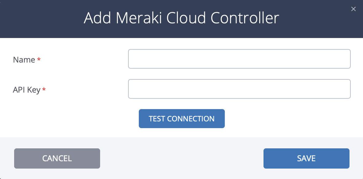 How do I add a Meraki cloud controller? – Auvik Support