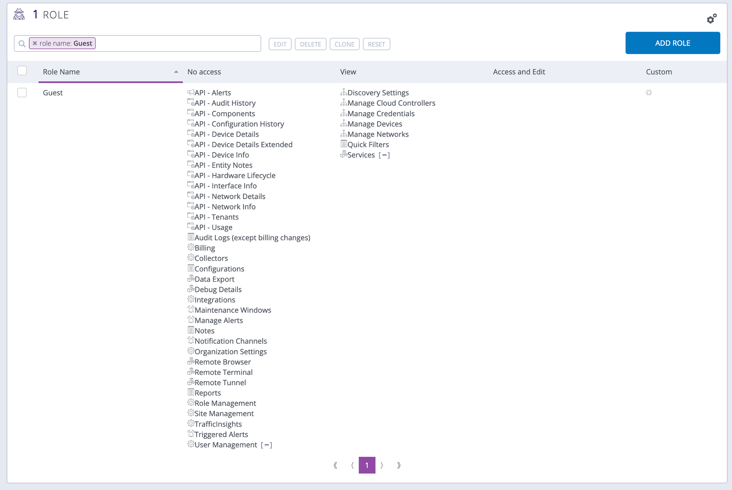 Guest user role – Auvik Support