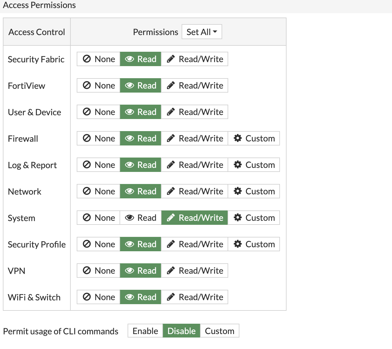 Troubleshooting Fortinet device API credentials – Auvik Support